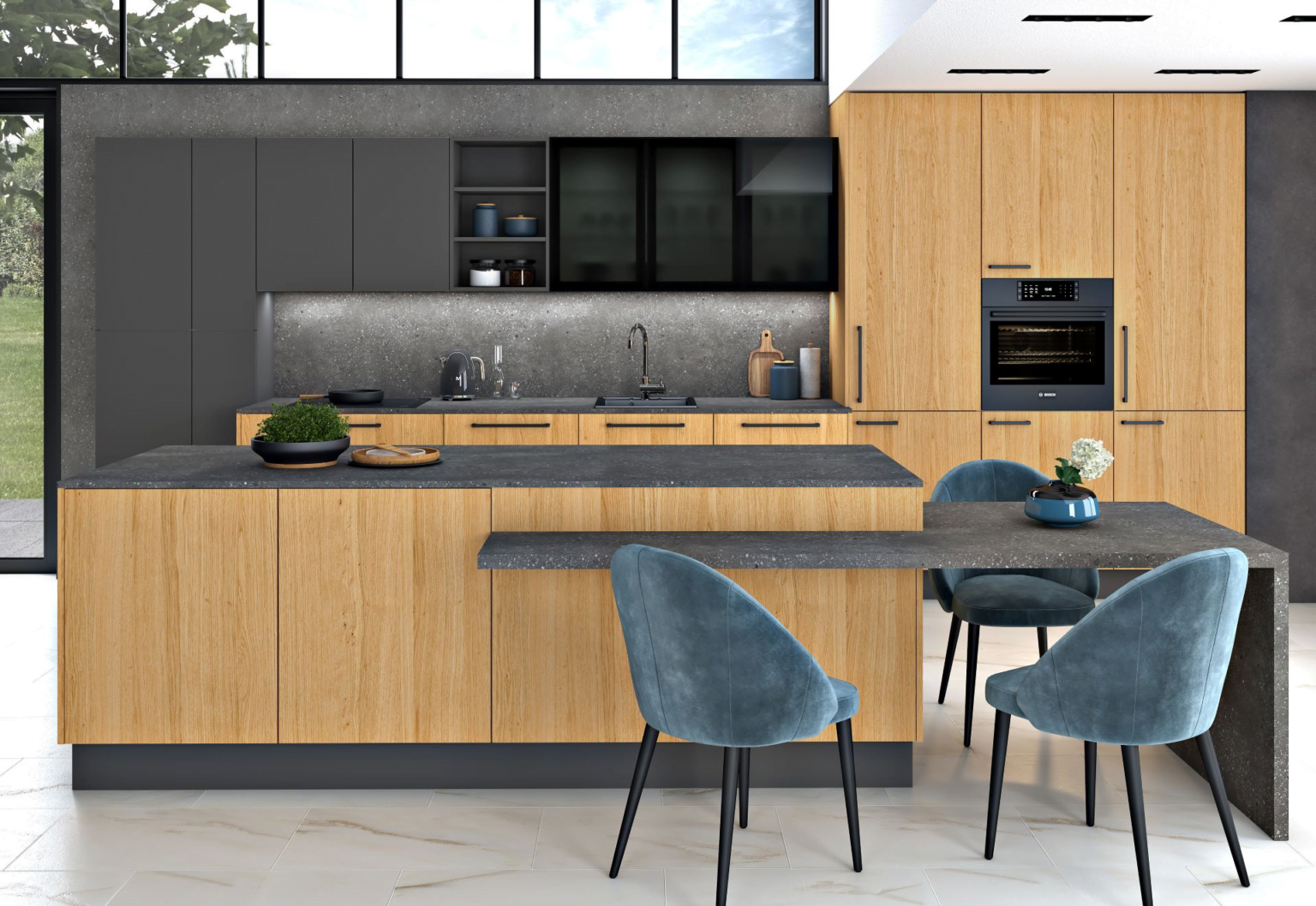 Kuhinje Alples - Aroma - Lesotrg